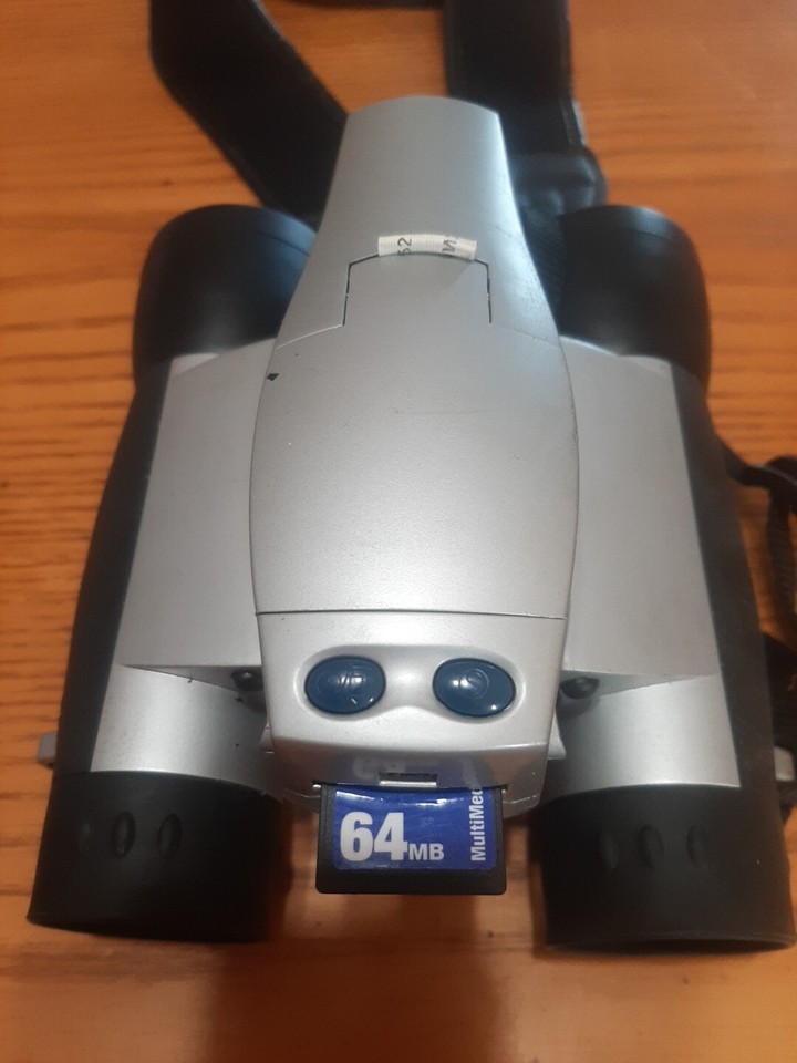 Meade CAPTURE VIEW Digital Camera Binocular 8 X 22 & 64mb ScanDisk Read ...