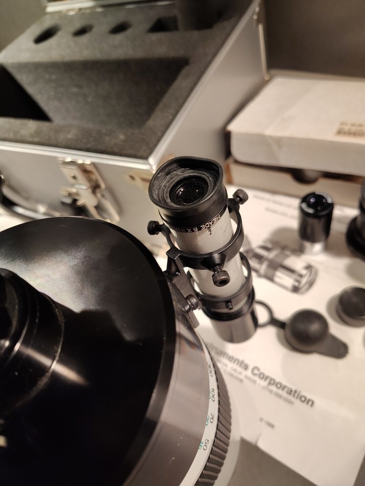 meade telescope 97 Series 3.5 1000mm Or18mm L, Ma25mm, Solar Filter | eBay