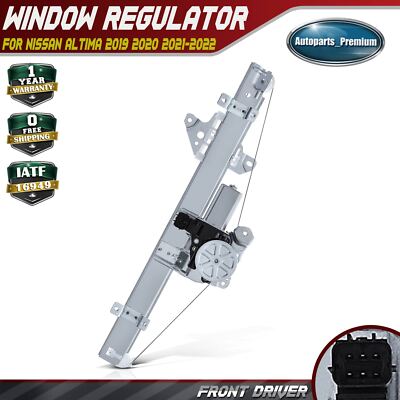 Front Driver Side Power Window Regulator for Nissan Altima 2019 2020 ...
