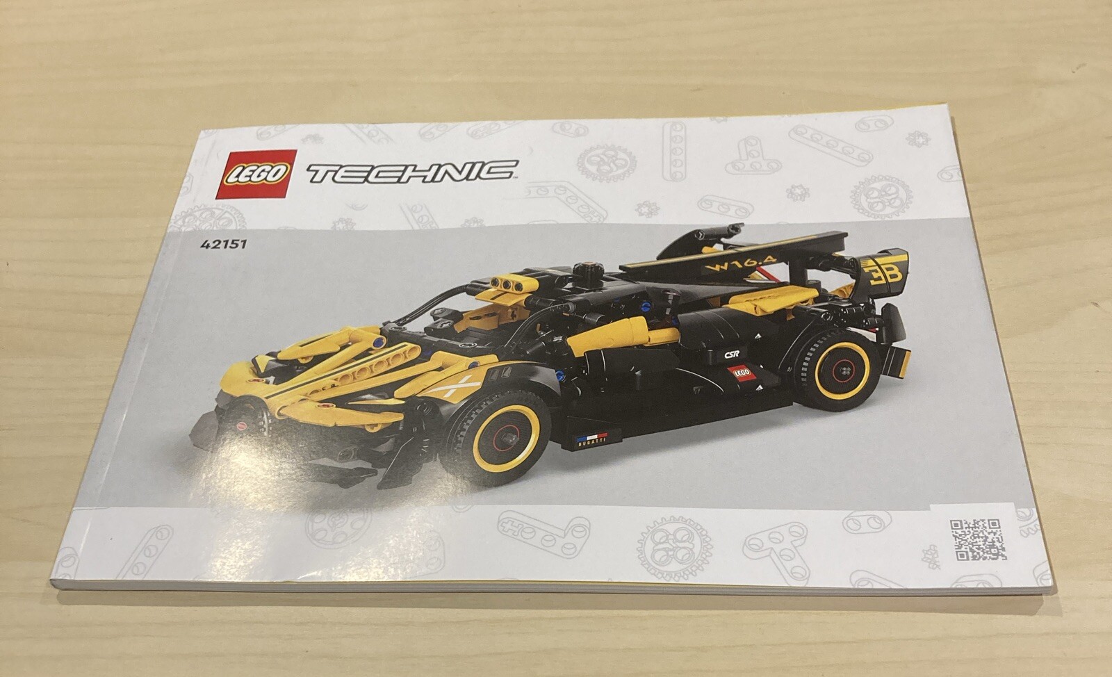 New Lego Instruction Manual ONLY 42151 Bugatti Bolide Technic No Bricks ...