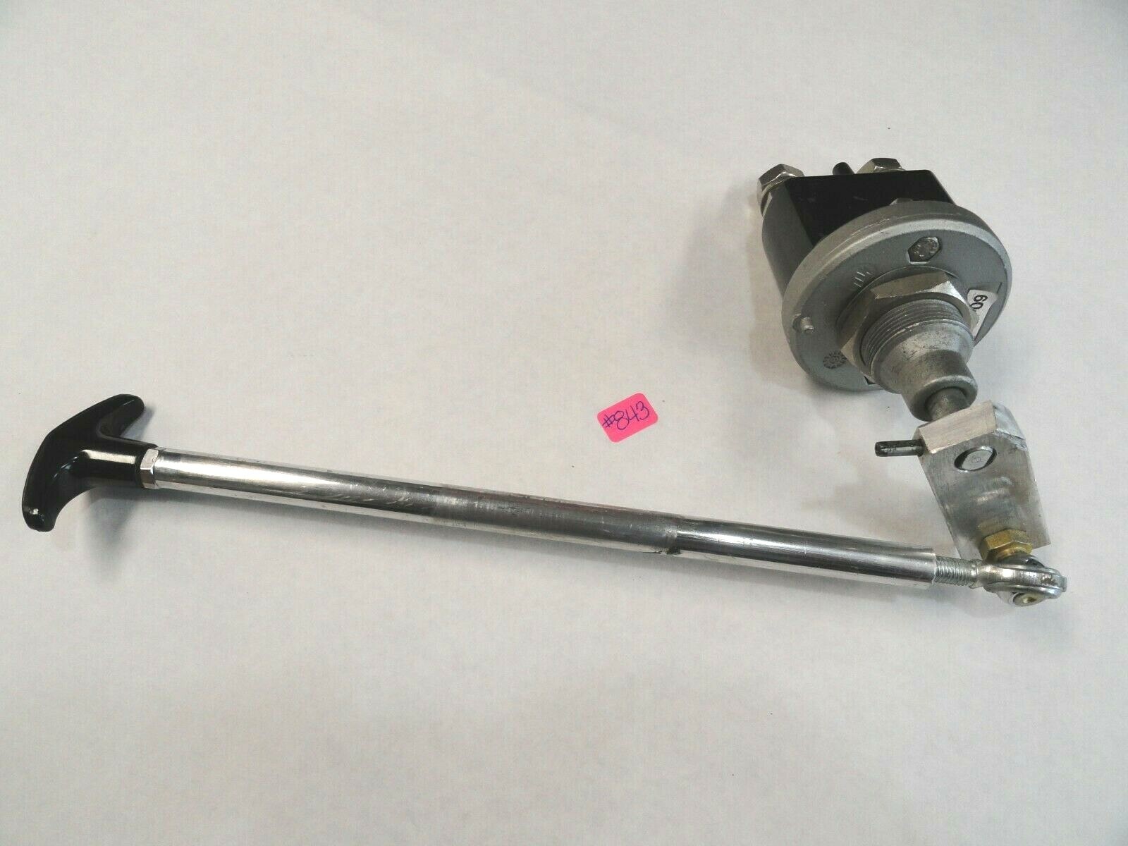 Battery Disconnect w/Rod | eBay