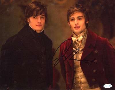 Prejudice & Zombies Douglas Booth Sam Riley Signed 11x14 Photo ACOA #1 ...