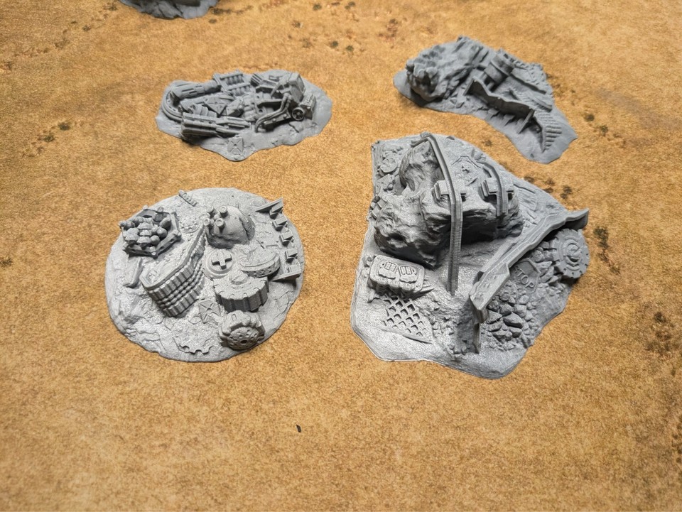 Bulk Sci-Fi Salvage Terrain - Works with 40k, SW Legion, Firefight 28mm/32mm | eBay