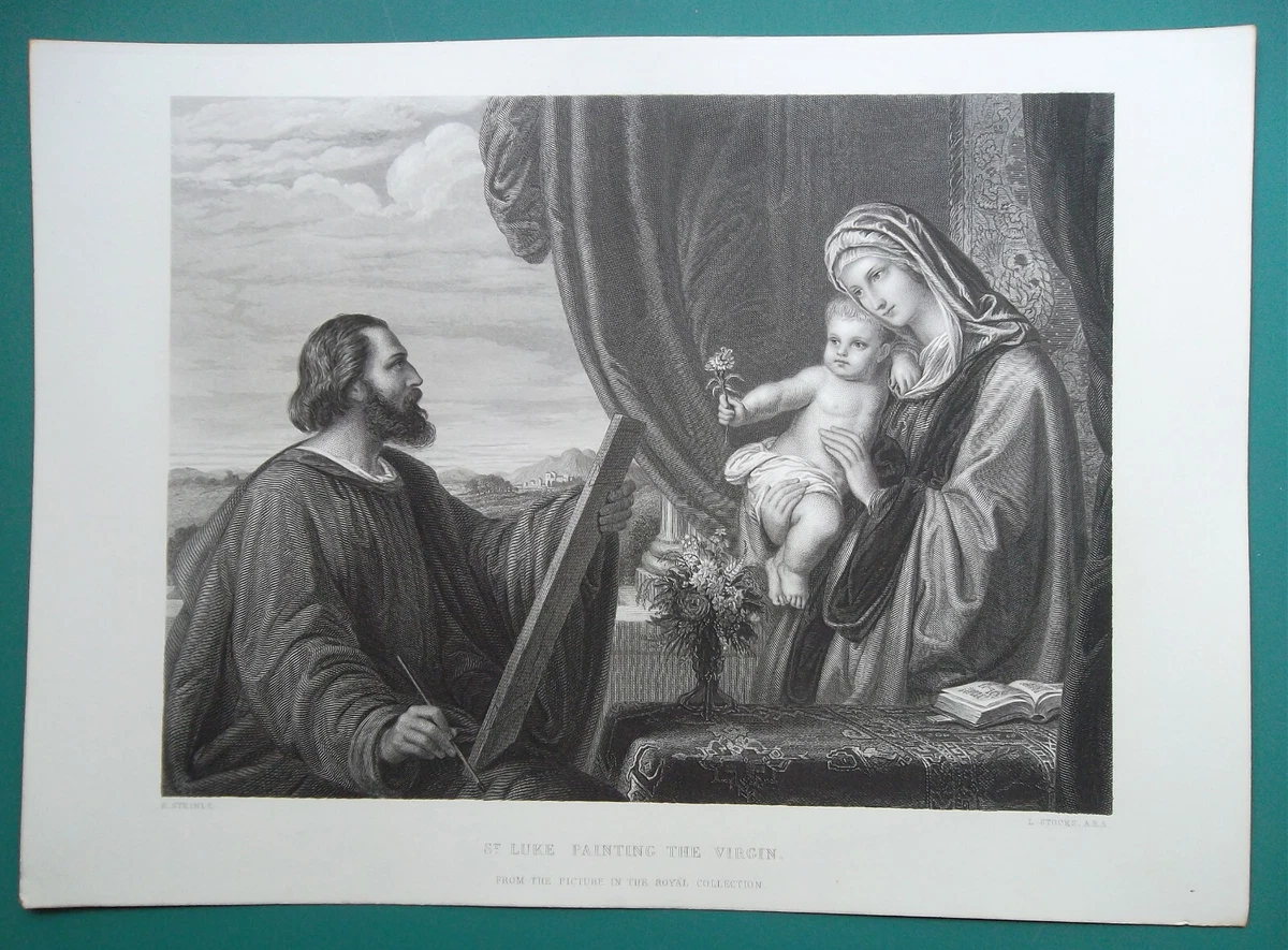 Saint Luke Drawing The Virgin