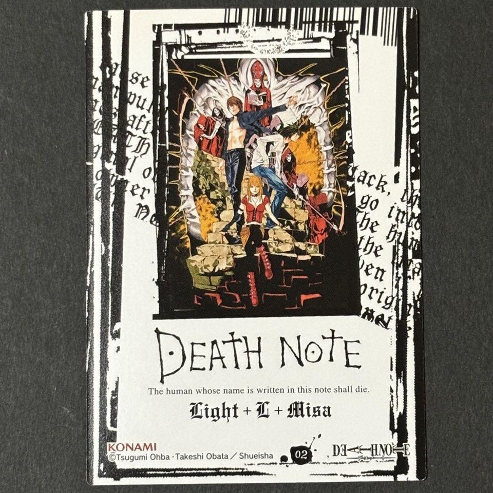 Death Note Tcg Special Edition Sr02 Yagamiyue Him | eBay