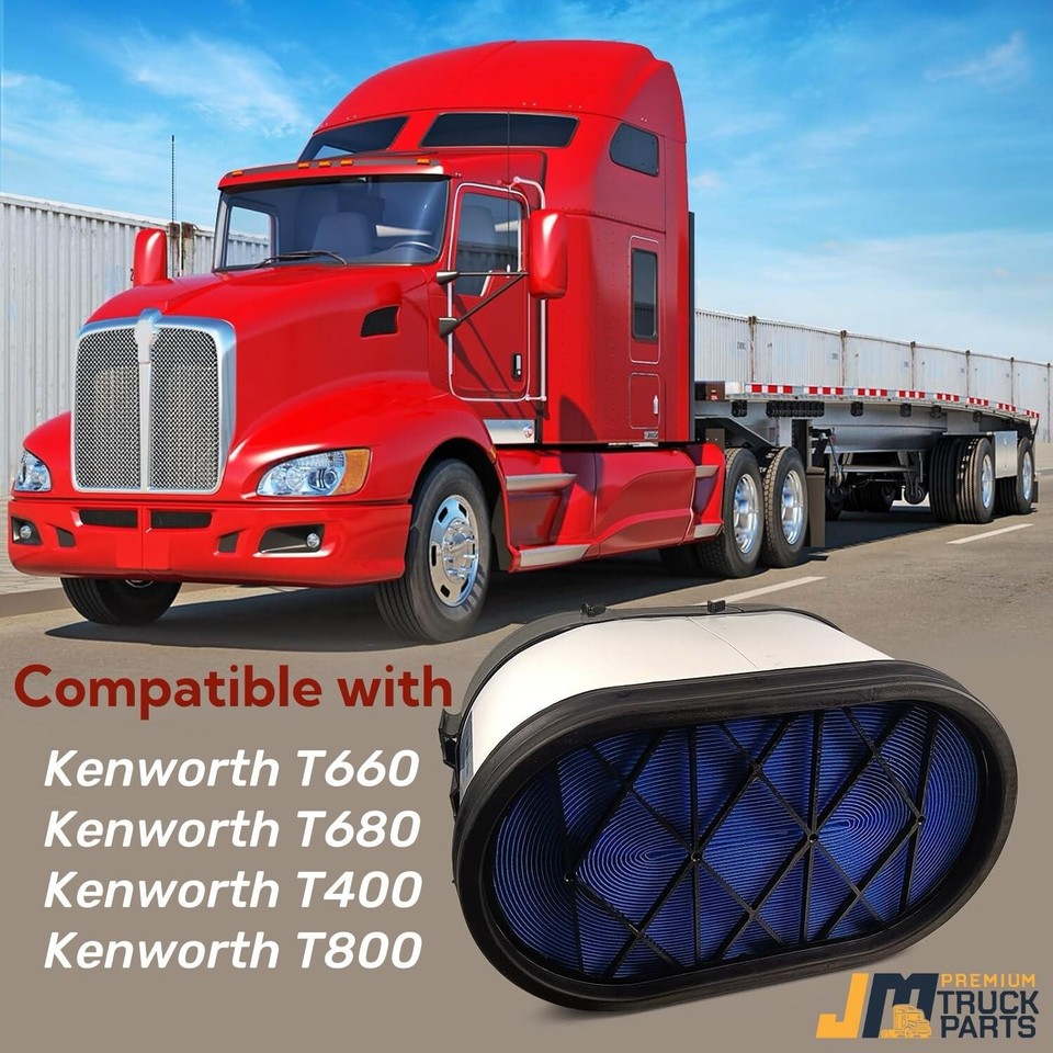 Engine Air Filter FIT Kenworth T660 T680 T800 Replace P611696 AF27688 ...