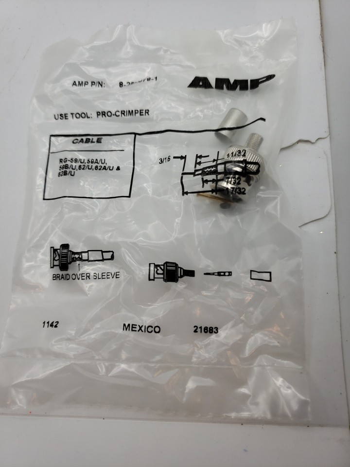 TE Connectivity~TYCO Electronics~AMP 58477-1 Pro Crimper BNC Premise ...