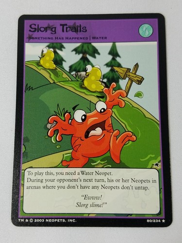 Slorg Trails 80/234 Neopets TCG 2003 NM | eBay