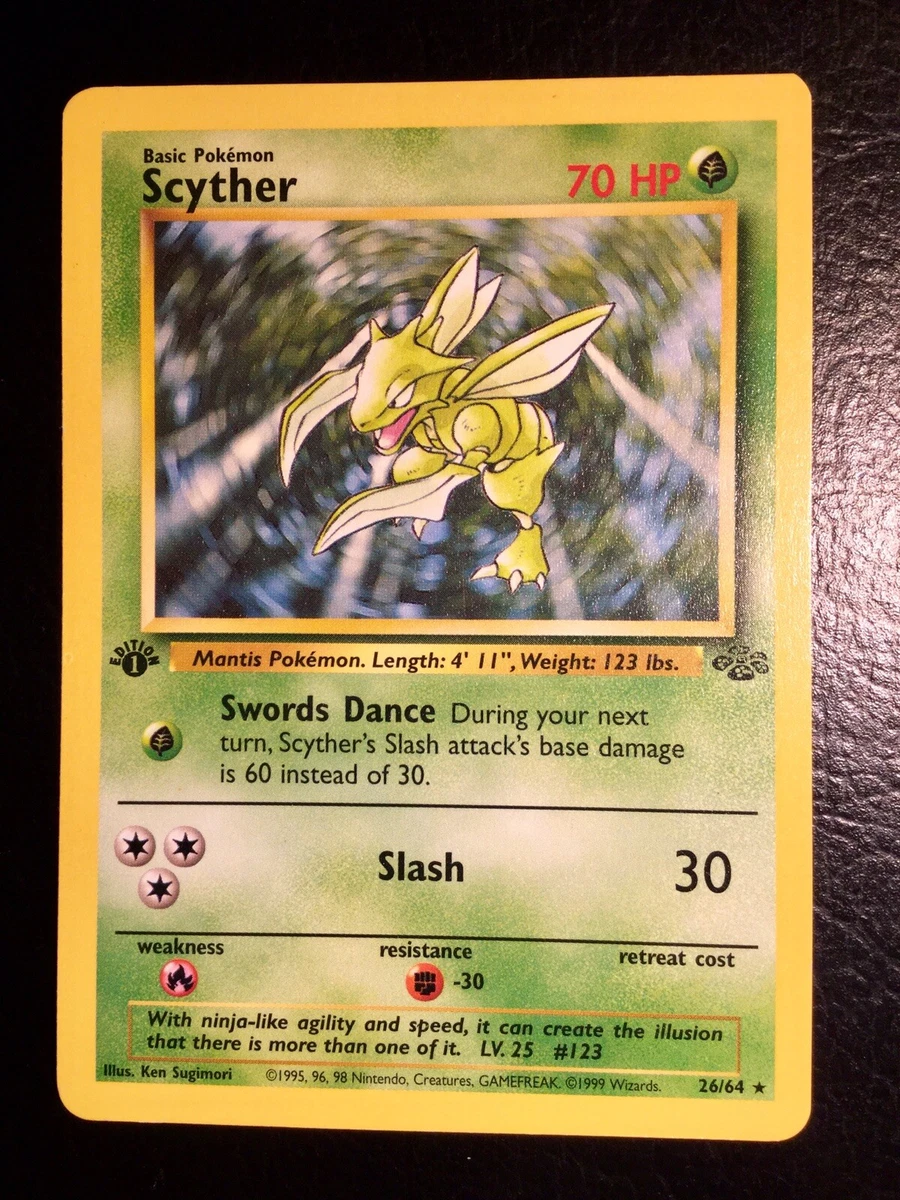 Scyther Pokemon Card