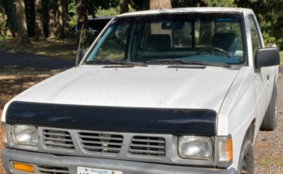 87-97 Nissan D21 Pickup Hard Body BugFlector Hood Protector Bug Shield ...