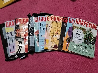 AA Grapevine Jan 2018-Dec 2018 Complete Year 2018 Lot Of 12 Books | eBay