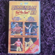 WWF - Summerslam '89 - Feel The Heat (VHS, 1991) for sale online | eBay UK