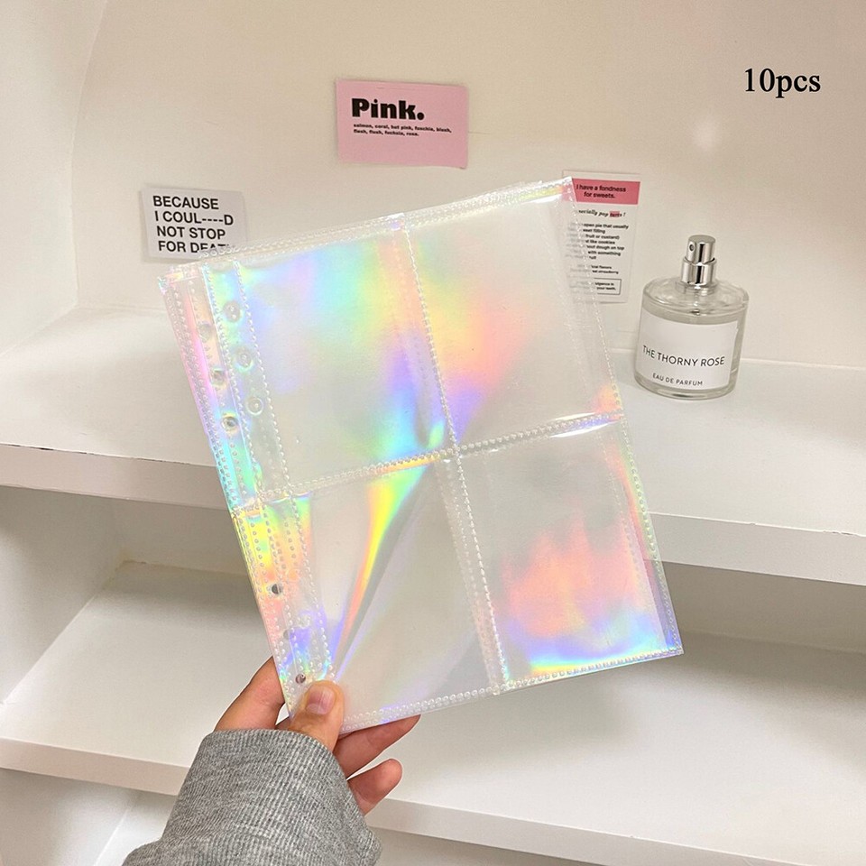 Card Holder Postcard Storage Album Inner Pages Card Sleeves Storage ...