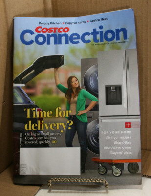 Costco Connection Magazine - Time for Delivery? Cover - October 2022 | eBay