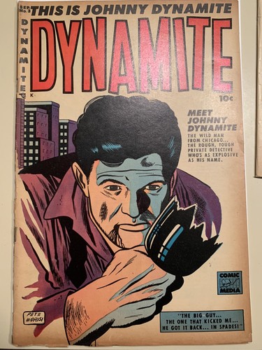 Johnny Dynamite #3 First Appearanxe Marijuana storyline Comic Media | eBay