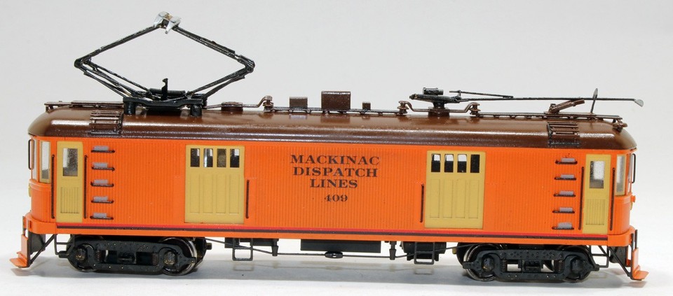 Suydam Custom Brass Trolley Traction Car (Powered) Mackinac Dispatch ...