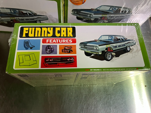 AMT 1/25 scale Chevy Chevelle Time Machine funny car model car kit | eBay