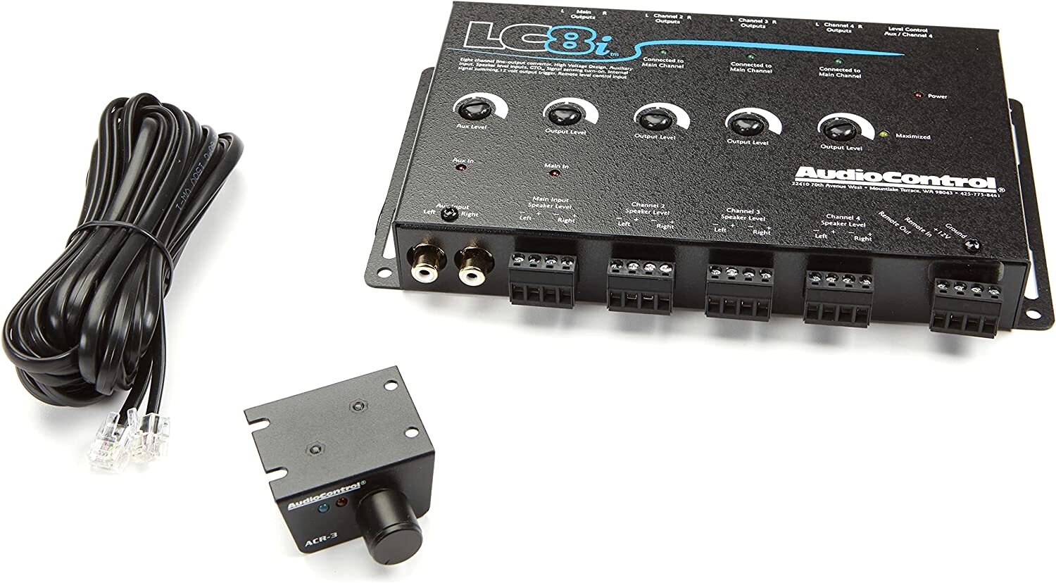 Audio Control LC8i 8-channel line output converter — add amps and subs ...