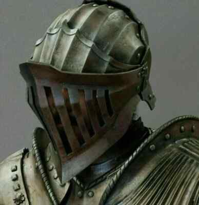 Medieval Larp Armor Dark Souls Inspired Helmet Alva Knight Helmet ...