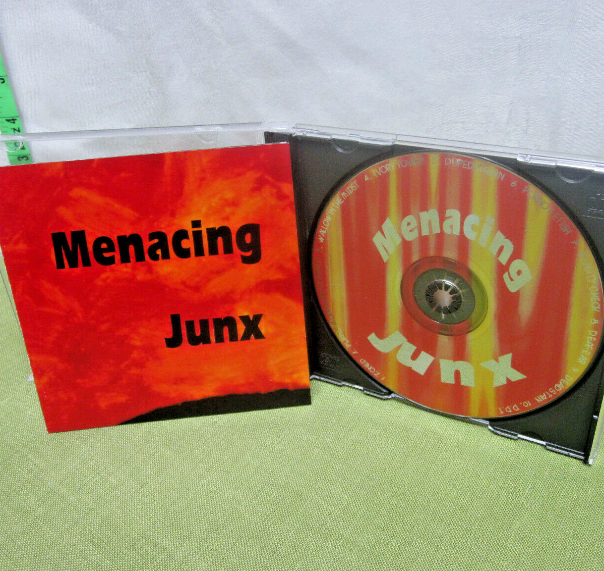 MENACING JUNX Bullistic hard-rock Nelson Braswell CD Virginia 1997 ...