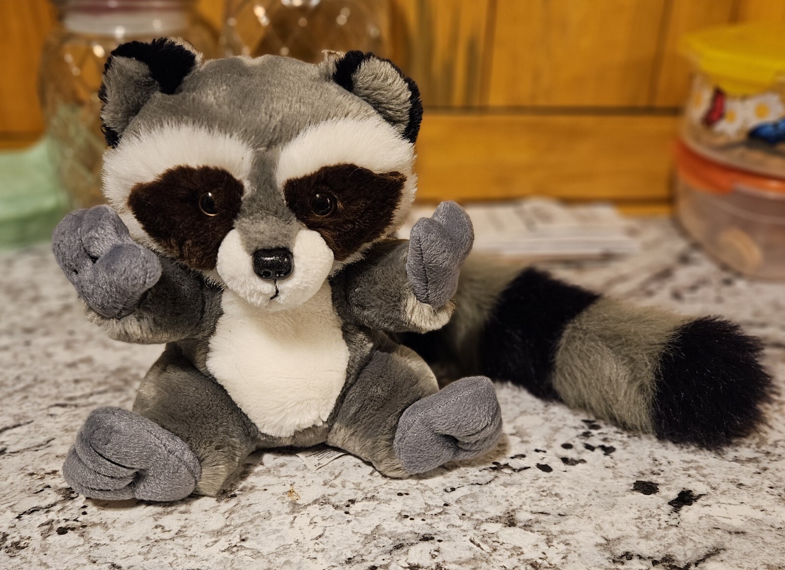 Wild Life Artist Raccoon Super Soft Plush Stuffed Animal for sale ...