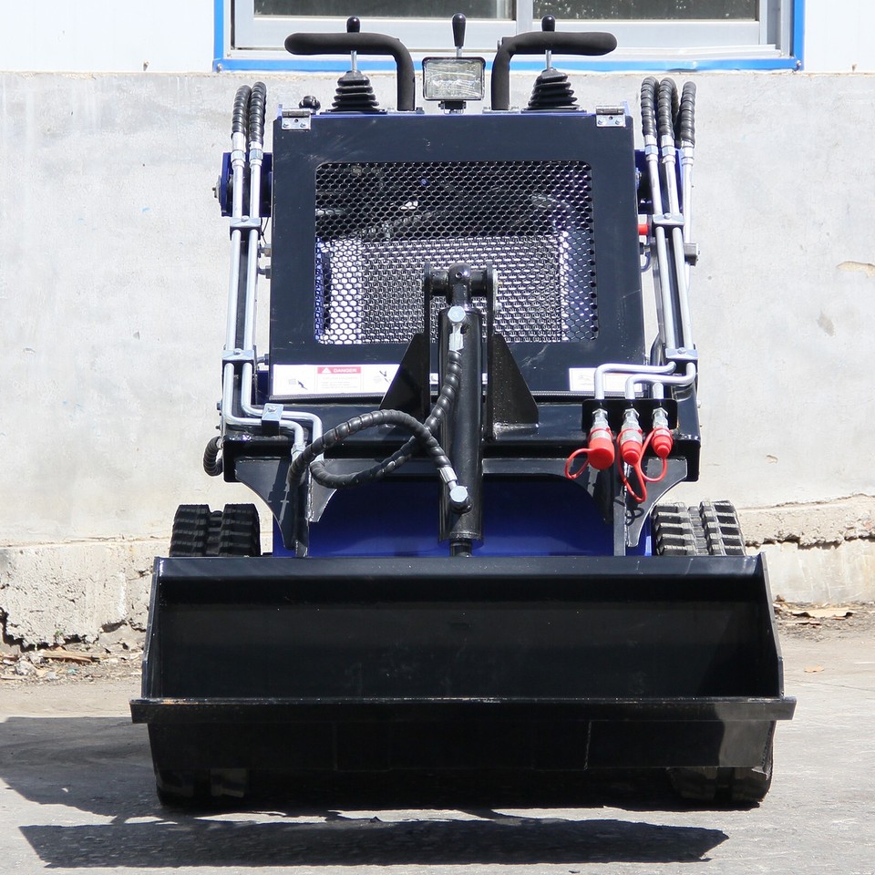 Mini Skid Steer Stand-on Loader Crawler Compact Track Loader 22HP ...