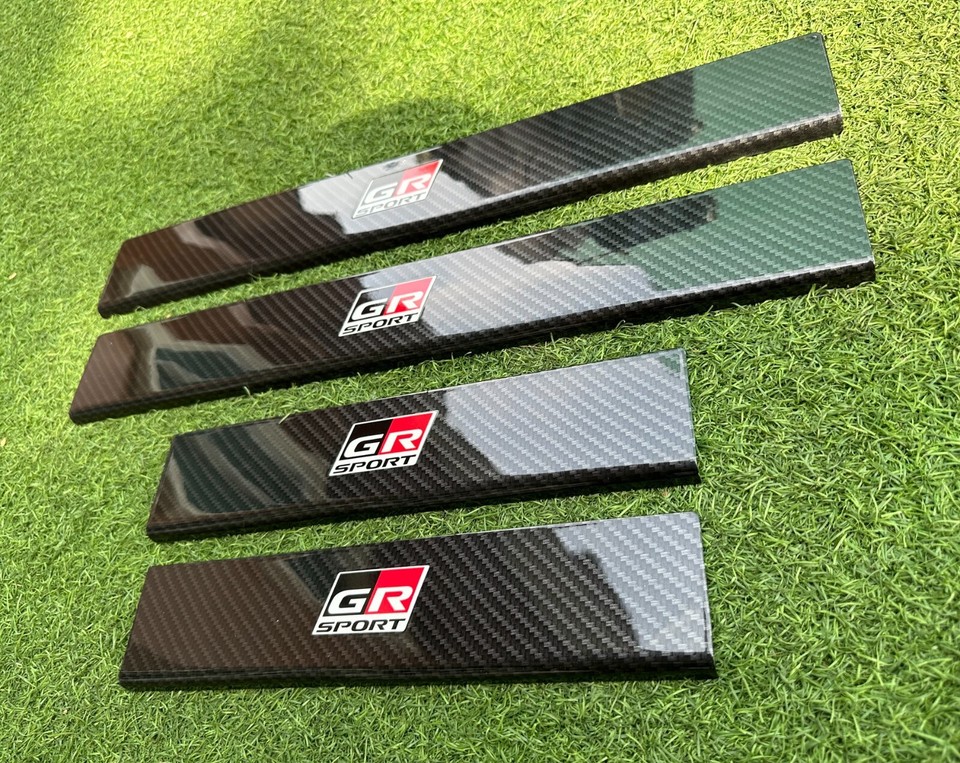 FIT FOR TOYOTA HILUX REVO SR5 SRV 4DOOR 2015-2024 SCUFF PLATE COVER KEV ...