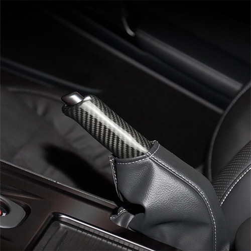 Real Carbon Fiber Car Handle Hand Brake Cover Trim For Nissan GT-R GTR ...