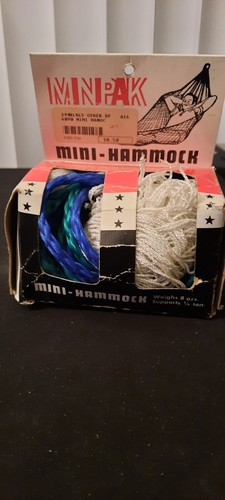 NIP Vintage MINIPAK MINI-HAMMOCK | eBay