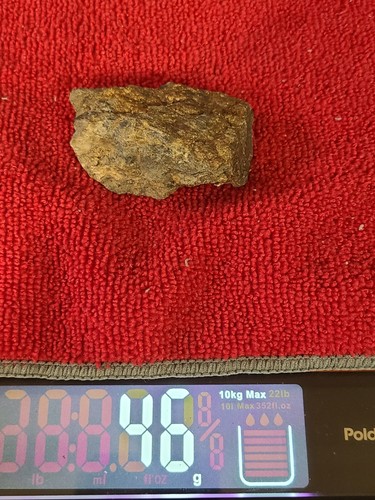 46 Gram slate gold and silver ore sample, hard rock mined in california ...