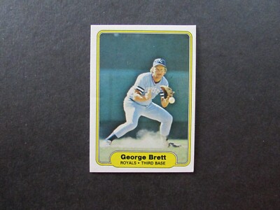 1982 Fleer George Brett Card #405 | eBay