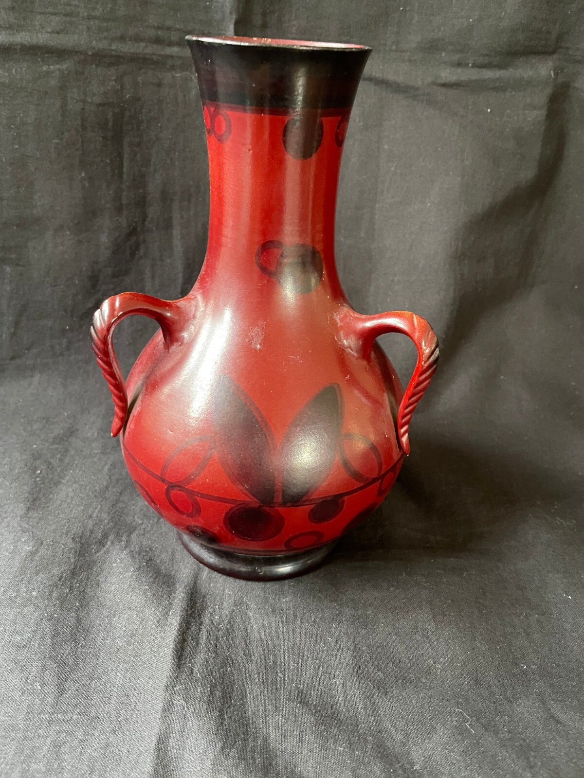 antique Art Deco Sigg Arta Swiss Suisse 3 handle vase. Marked Bottom | eBay