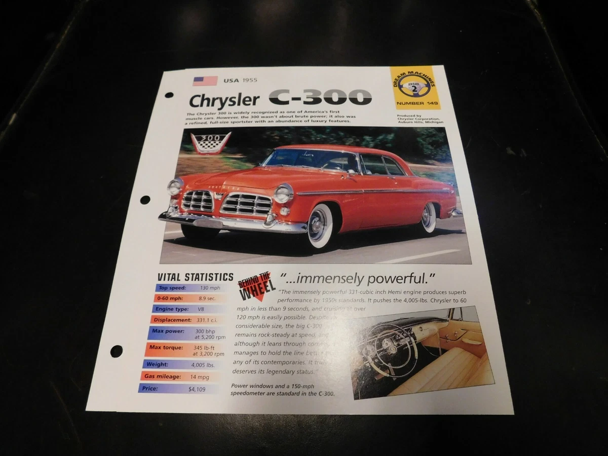 1955 Chrysler 300 Engine
