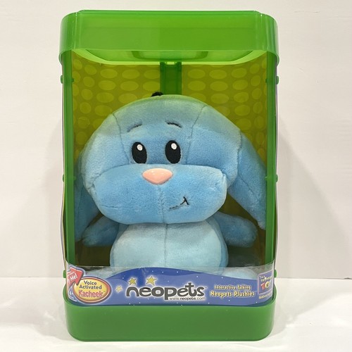 NEW Interactive Talking Neopets 2003 Blue Kacheek Plush Thinkway Toys ...