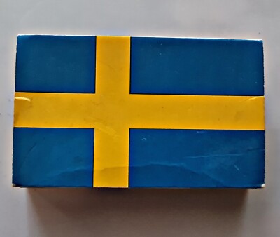 Vintage Authentic Sweden Solstickan The Swedish Match Company Large ...