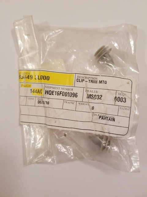 Hyundai 858493L000 Genuine OEM QTR Pillar Trim Clip for sale online | eBay