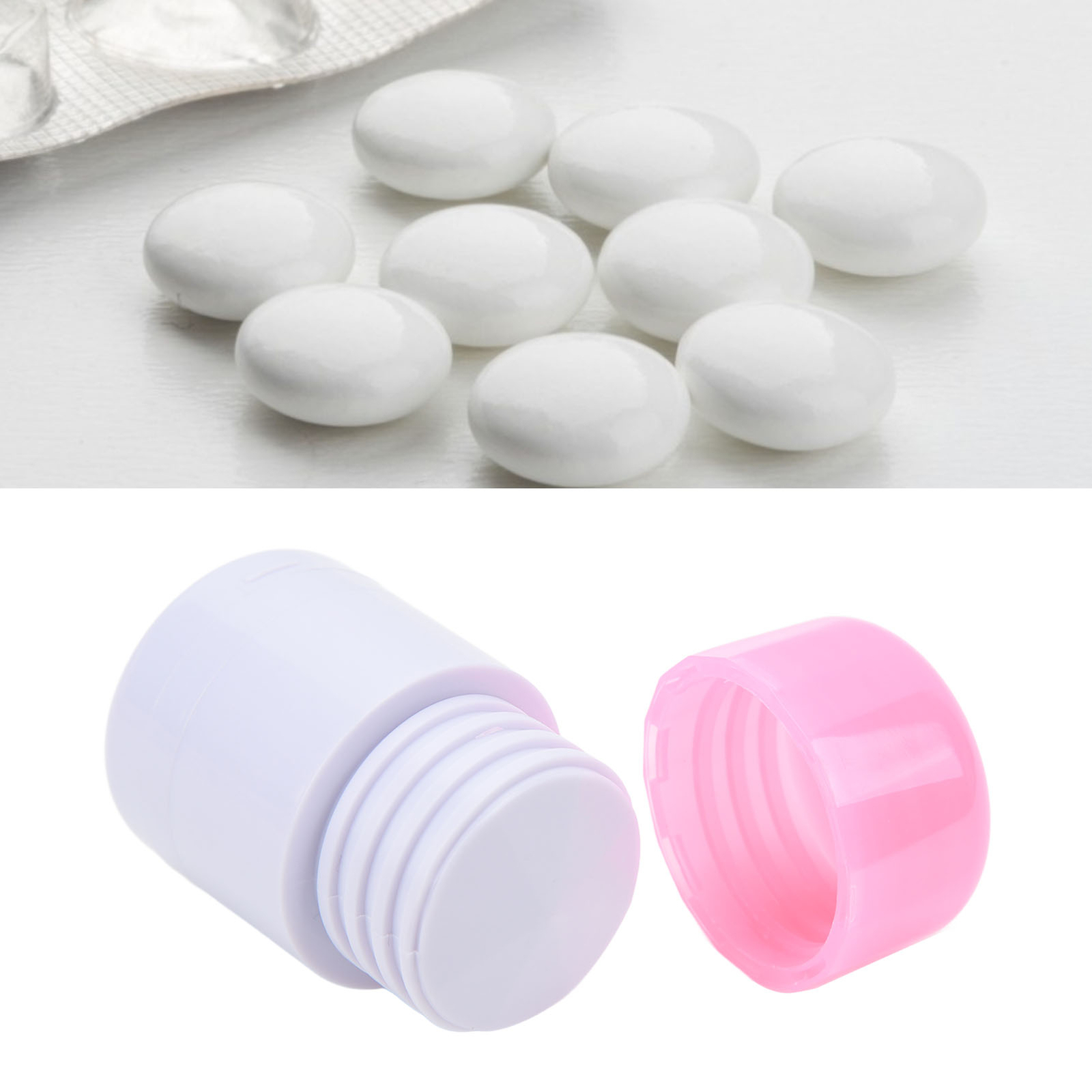 4 In 1 Tablet Crusher Cutter Splitter Grinder 4 Layers Stainless Steel ...