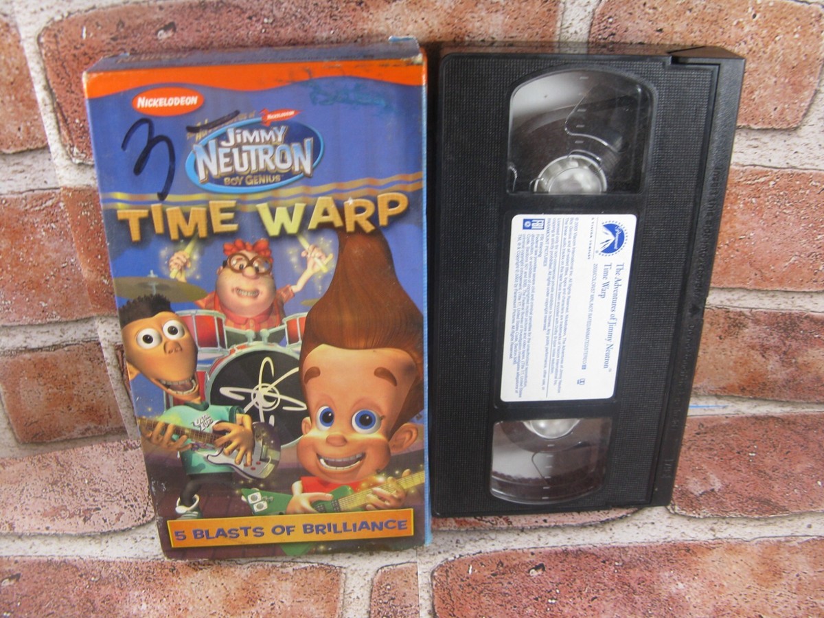 Jimmy Neutron, La Distorsion Temporelle Vhs The Adventures Of Jimmy