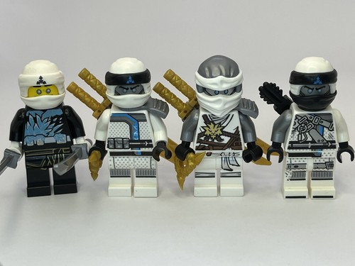 Lego Ninjago Minifigure Zane Lot Hunted, Departed, Son Of Garmadon ...