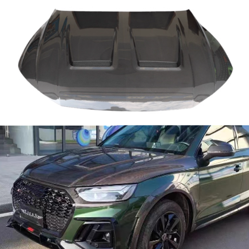 For Audi Q5 SQ5 Sportback 2018-2025 DRY Carbon Bumper Engine Hood ...