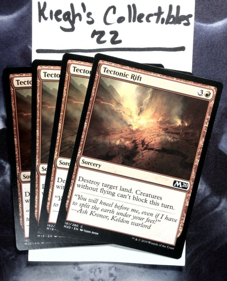 Mtg Tectonic Rift x4 | eBay