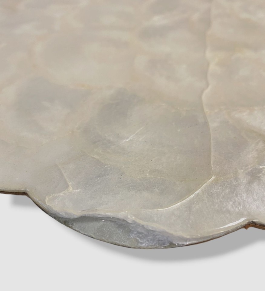 Neiman Marcus Ivory Oval Capiz Shell Placemats Set of 4 | 19 x 13" | eBay