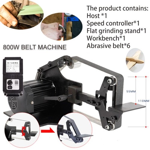 New Woodworking Metal Polisher Sandpaper Machine Home Electric ...