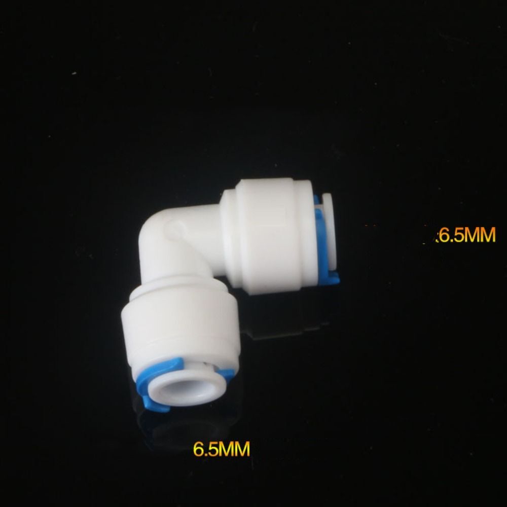 10pcs 1/4" Tube Quick Coupling L type Connector Reverse Osmosis RO ...