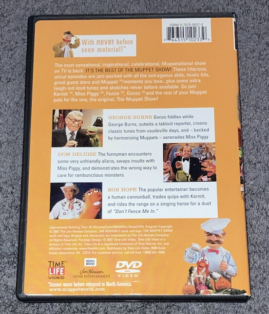 Best of The Muppet Show DVD George Burns Dom Delouise Bob Hope | eBay