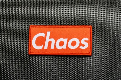 Chaos Woven Morale Uniform Patch OAF Tactical Cap Operator Mayhem Hook ...