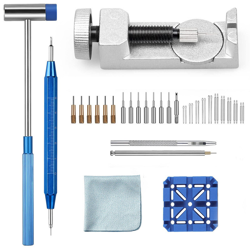 New 41Pcs High Quality Professional Watch Repair Tools Kits Set | eBay
