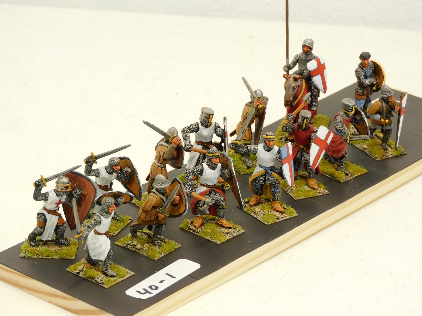 Painted 40mm Early Medieval Wargame Figures (set #1) (40-1) | eBay