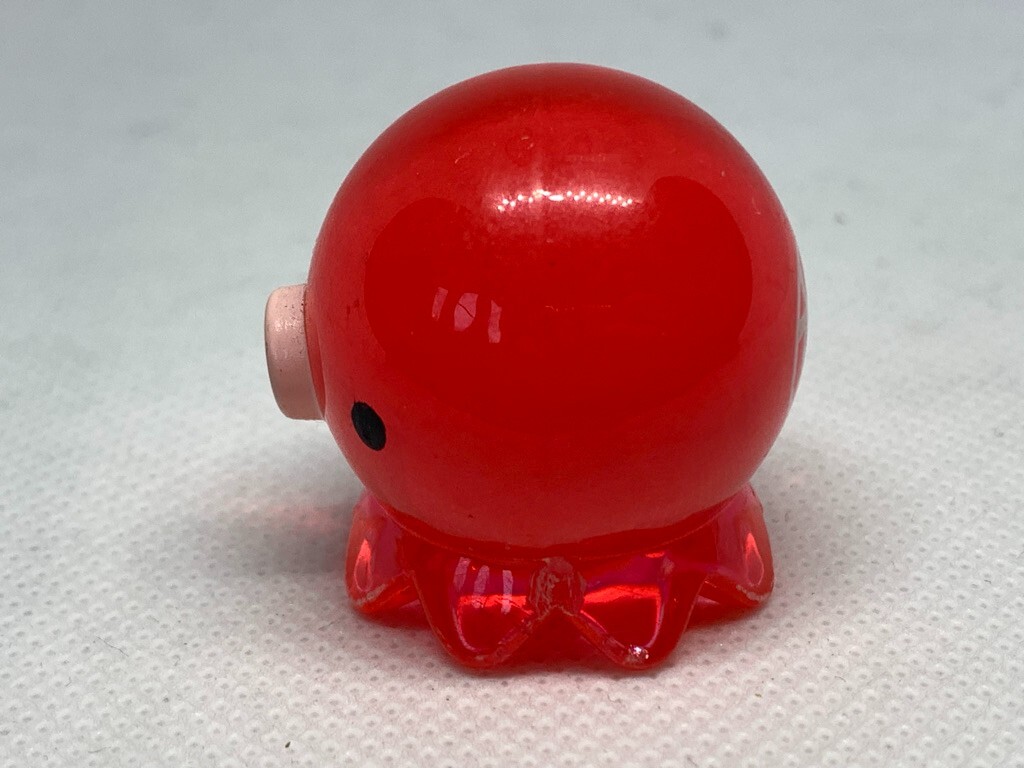 red Takochu Octopus Mini Mascot Figure Toy Doll Sea Creature Kawaii ...