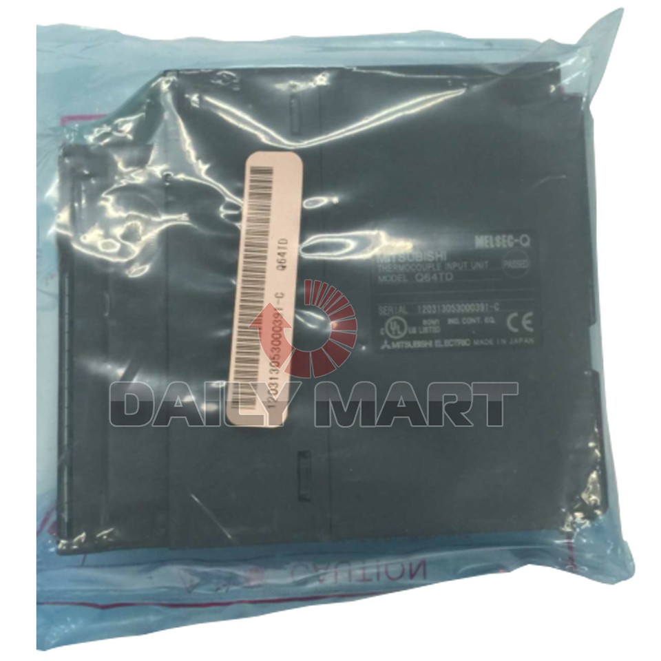 New in Box Mitsubishi Q64TD 4-Channel Thermocouple Input Module Q ...